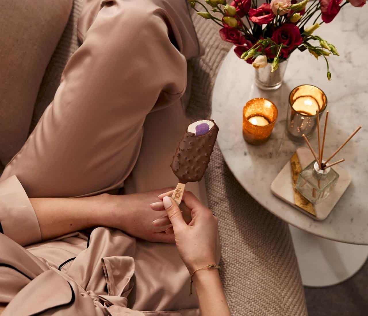 Magnum Launches Vegan Blueberry Cookie Ice Cream With Sorbet Centre ...