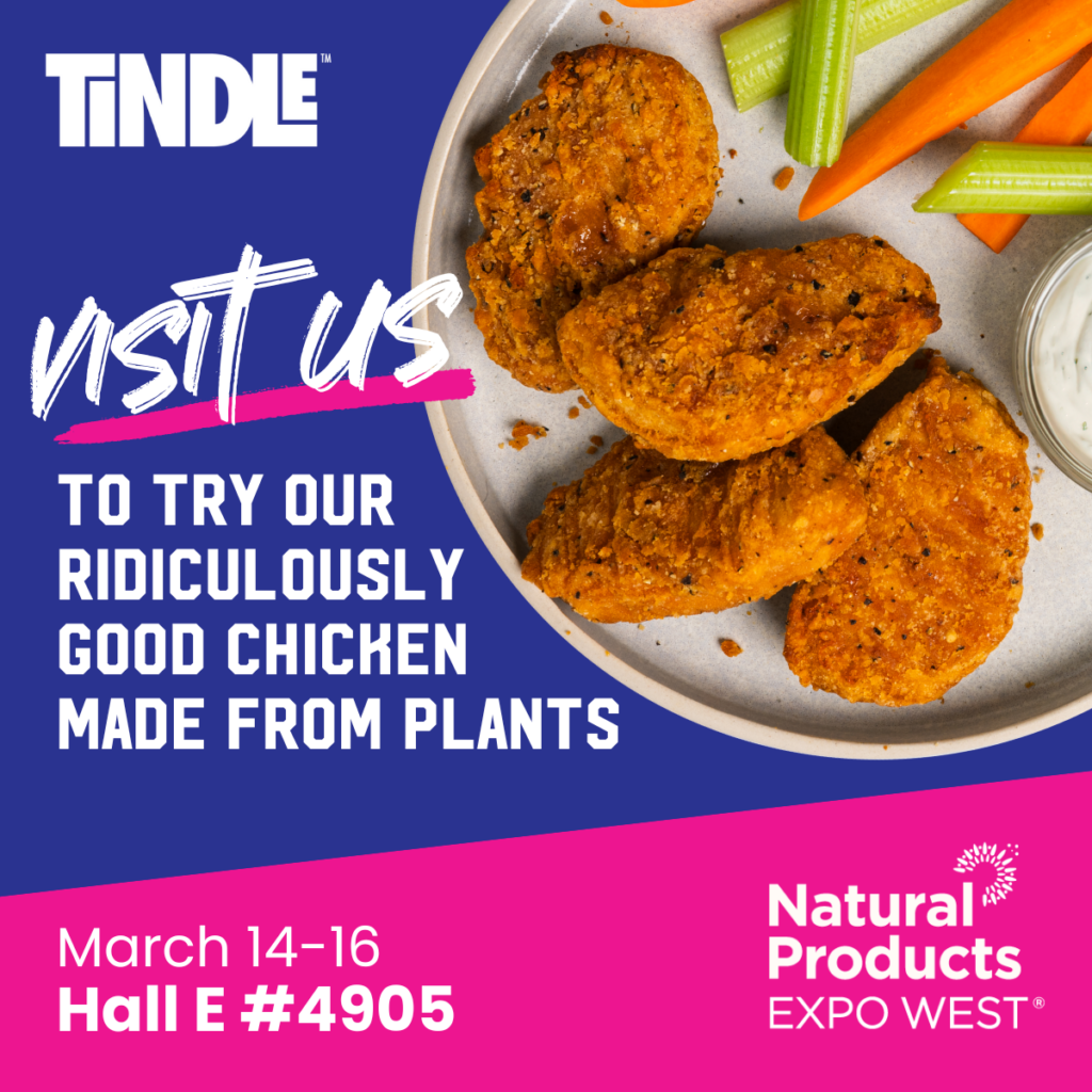 TiNDLE Foods Debuts Plant-Based Stuffed Chicken and Oat Milk at Expo ...