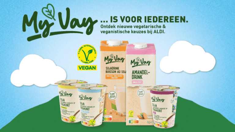 ALDI Expands Plant-Based My Vay Brand to the Netherlands - vegconomist ...
