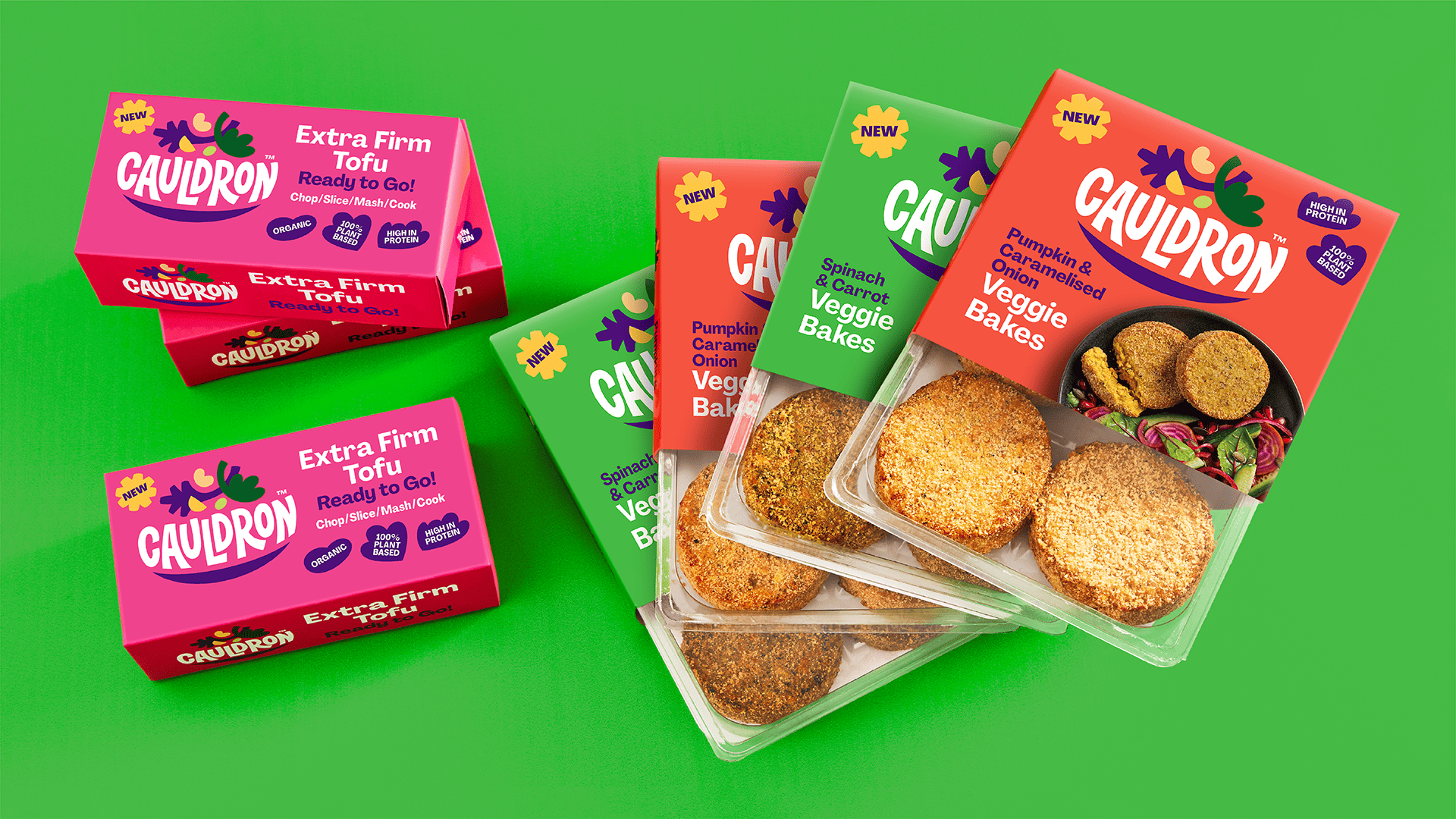 Cauldron Foods Announces Colourful Rebrand and New Plant-Based Products ...