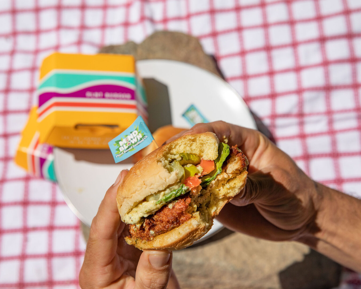 PLNT Burger Reintroduces Mind Blown Plant-Based Crab Cake Sandwich at ...