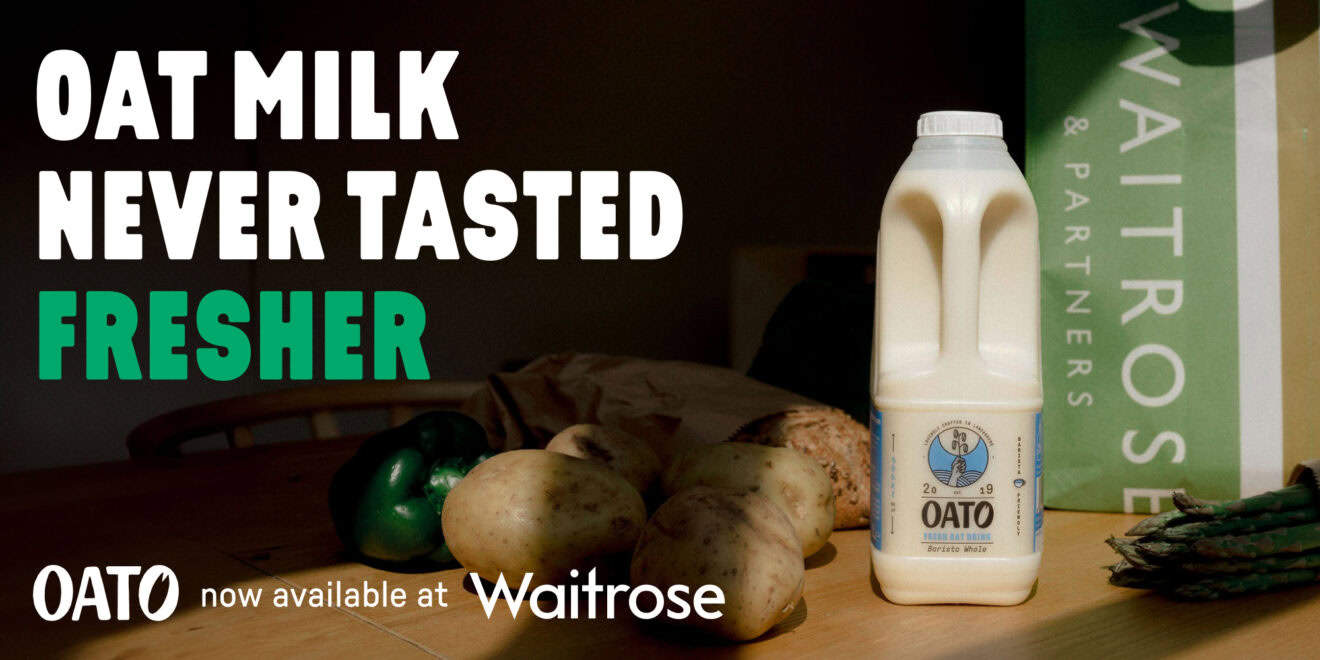 Oato Launches its Fresh Oat Milk into Waitrose Nationwide with ...