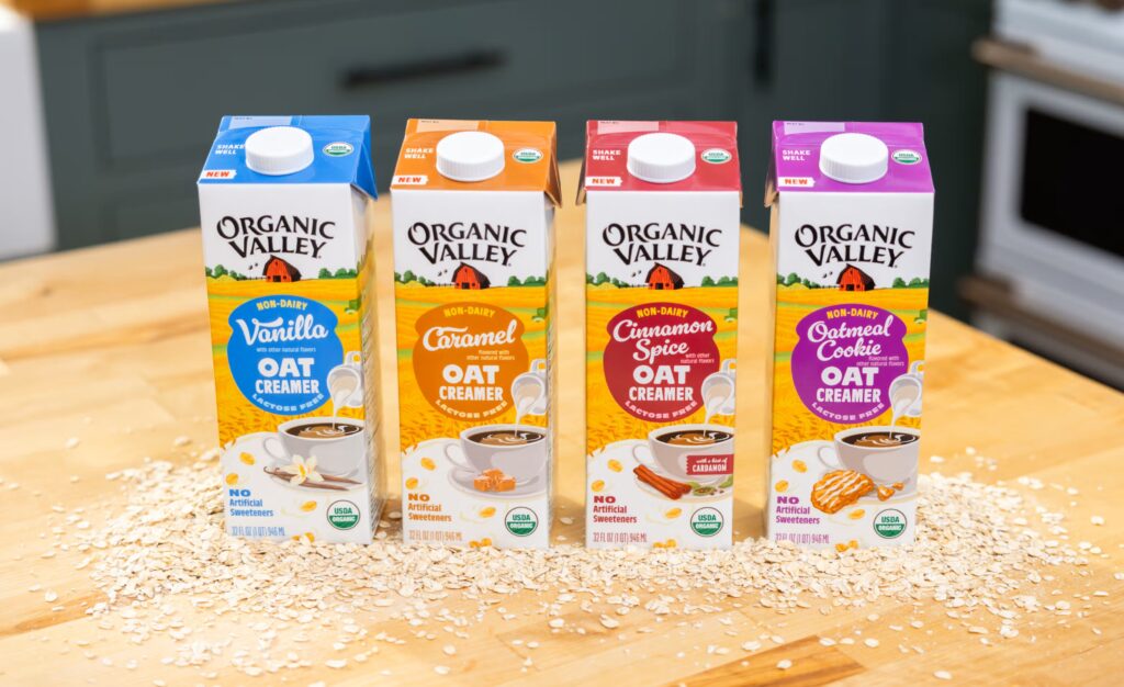 Organic Valley Enters Plant-Based Market with Organic Oat Creamers ...