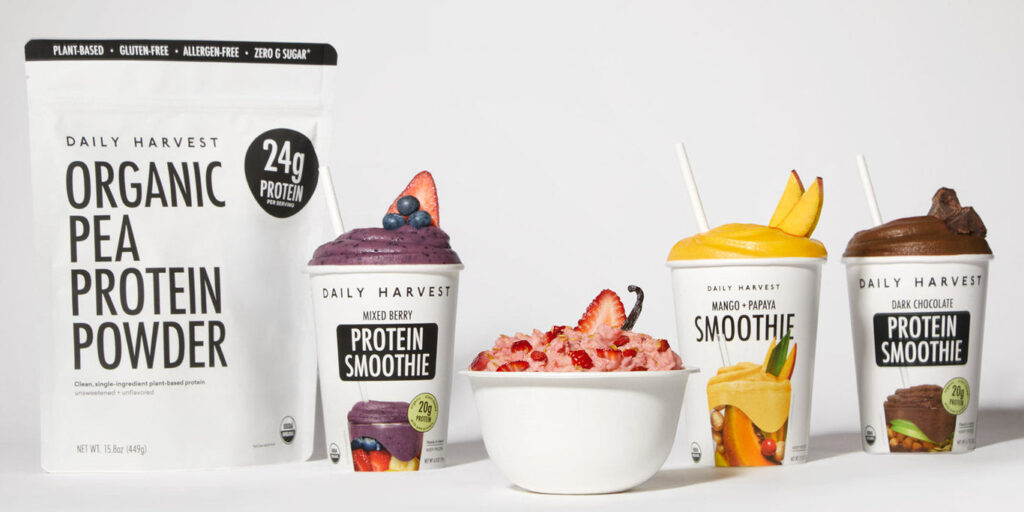 Plant-Based Startup Daily Harvest Acquired by Dairy Giant Chobani ...