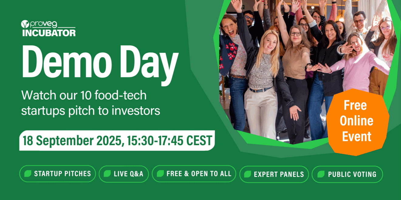 ProVeg Incubator Demo Day to Feature 10 Innovative Startups in the ...