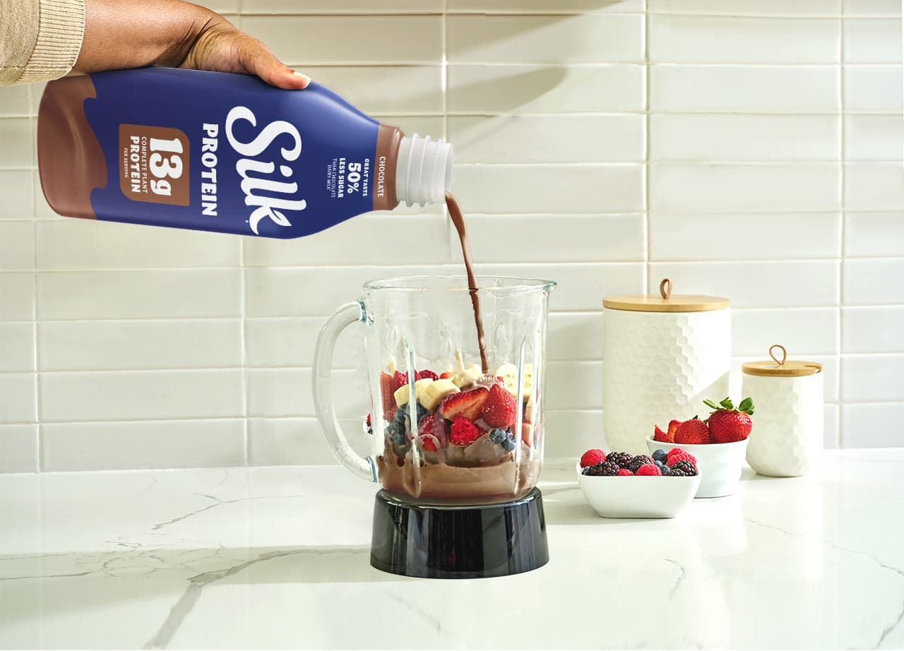 Danone Unveils High-Protein Silk Milk with 13 Grams of Plant-Based ...