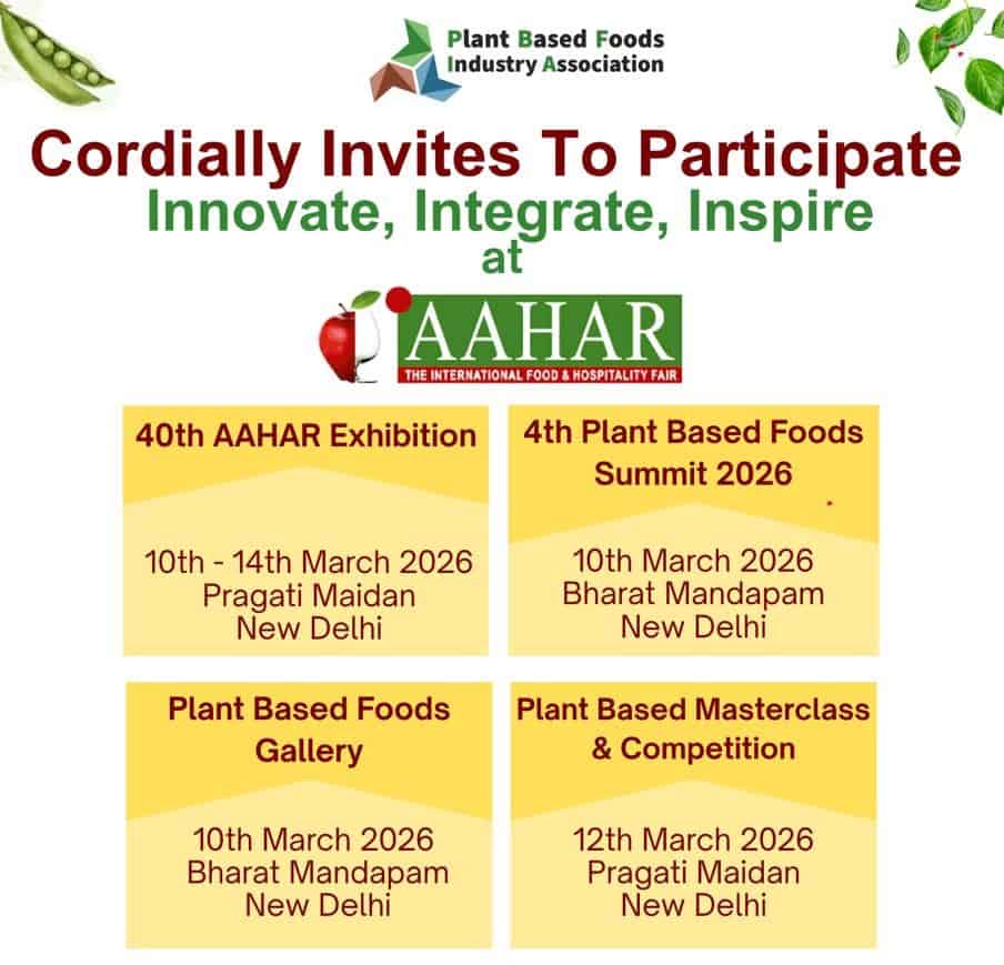 PBFIA to Showcase Plant-Based Innovations at AAHAR 2026 in New Delhi ...