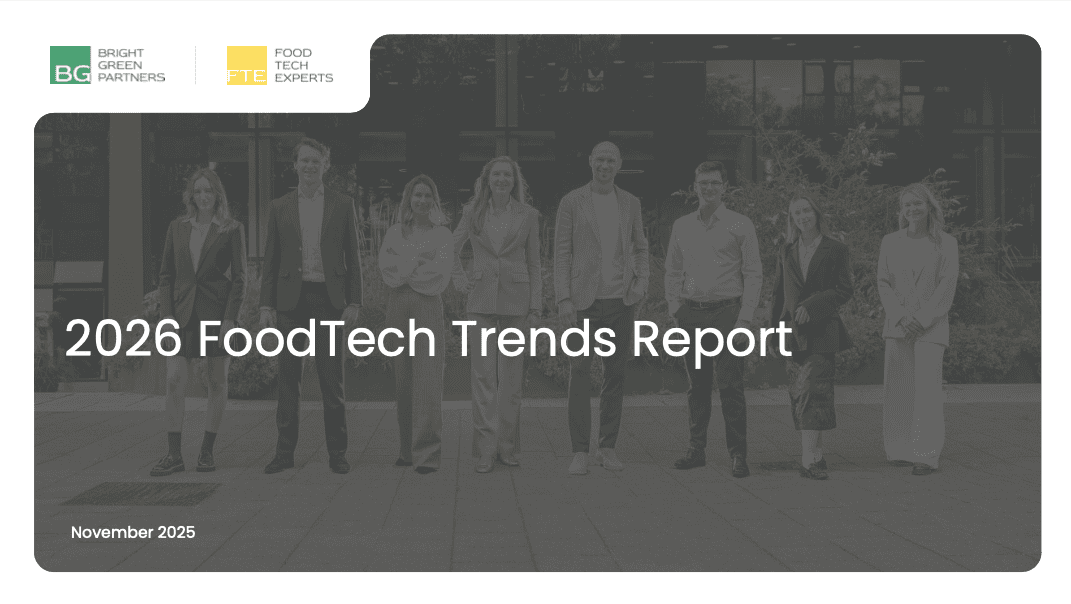 Bright Green Partners Releases FoodTech Trends Report 2026 ...